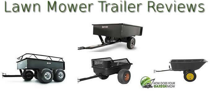 Lawn Mower Cart Guide. The Top 3 Pull Behind Utility Trailers – How ...